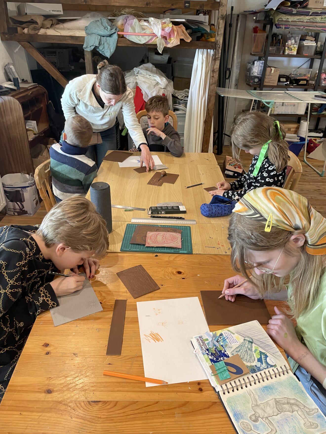 Oster-Kunstferienlager 2023 – Rückblick – Kunstverein Templin